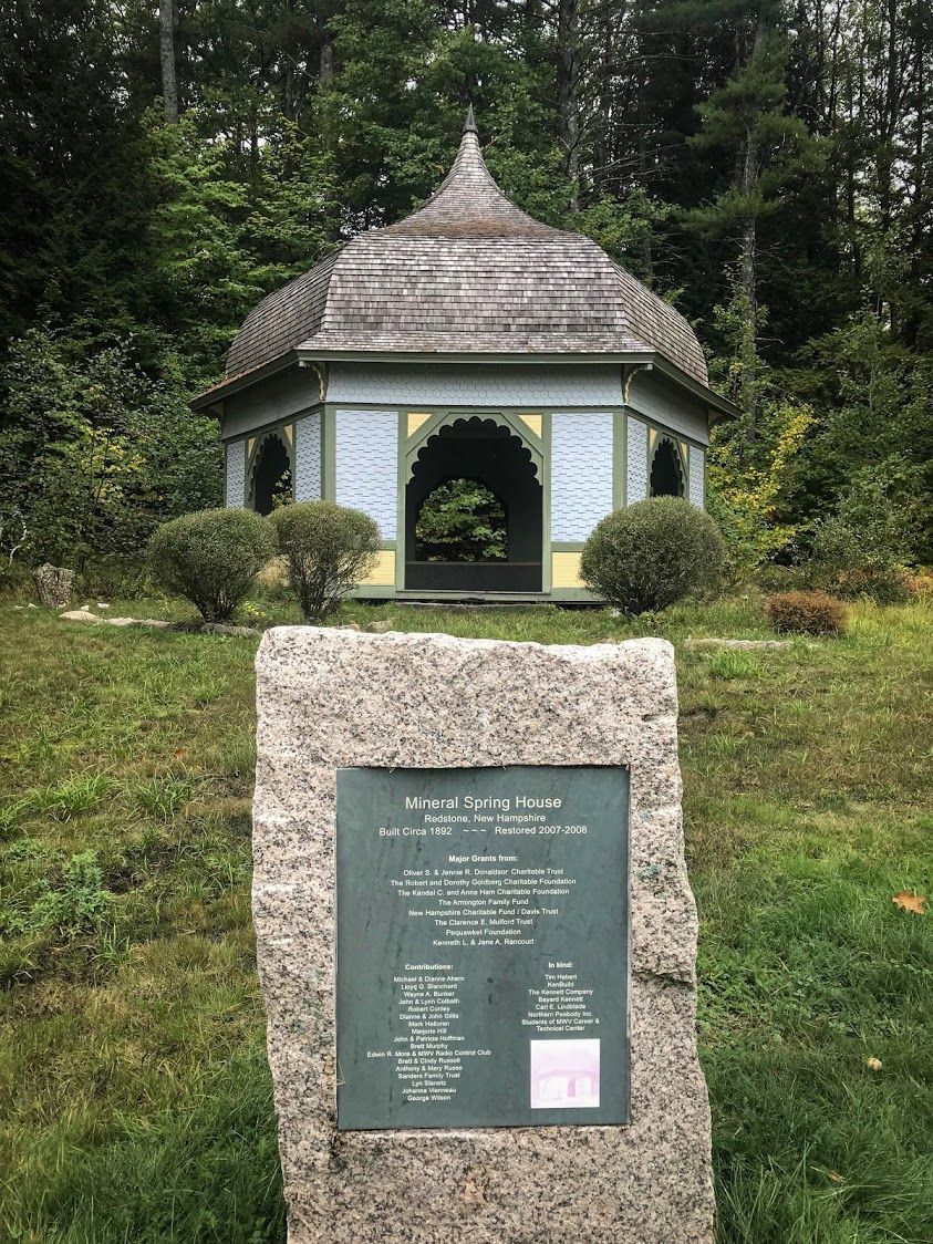 Conway Mineral Spring, North Conway, NH - Find A Spring